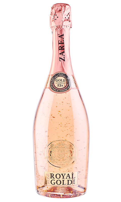 Sampanie Zarea Royal Gold Rose - Eleganta cu Foite de Aur – Floraria ...